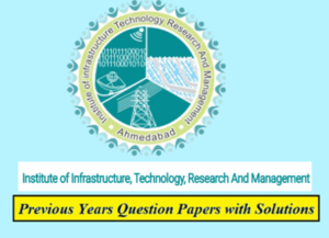 Institute of Infrastructure Technology Research and Management Previous ...