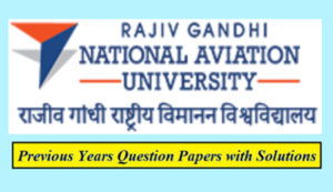 Rajiv Gandhi National Aviation University Previous Question Papers | Download RGNAU Solved Model ...